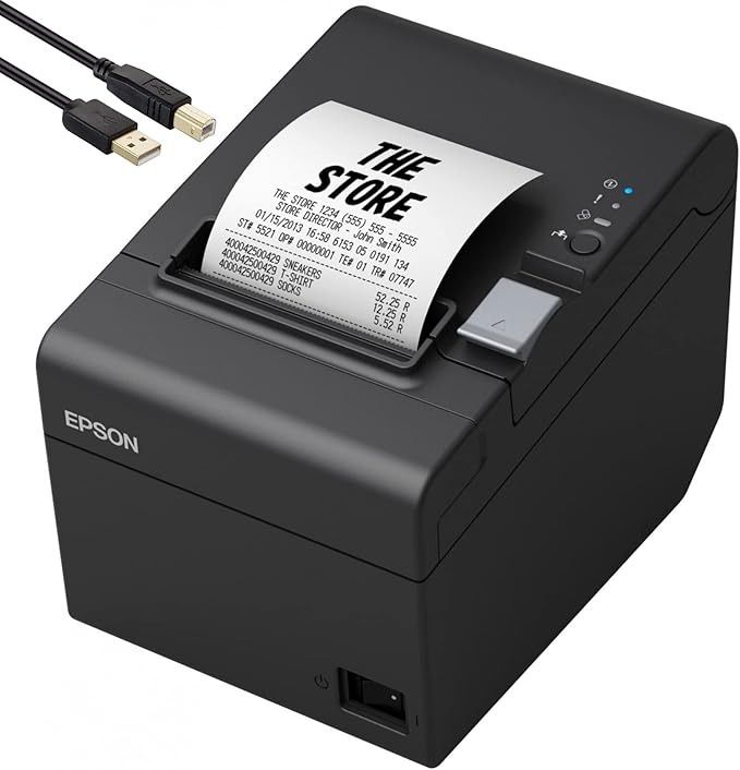 EPSON TM-T82X 441 THERMAL RECEIPT PRINTER USB + SERIAL PORT, Computers ...