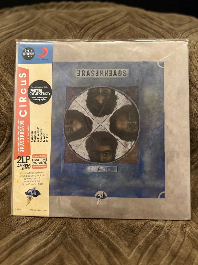 Eraserheads - Circus Double LP with OBI Limited Copies Good as New ...