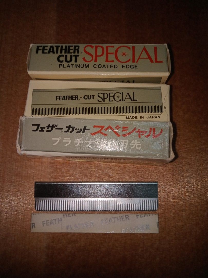 Feather Cut Razor Blades, Everything Else, Others on Carousell