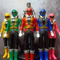 Figure Vinyl RHS Super Sentai Gokaiger Character Complete Set, Toys ...