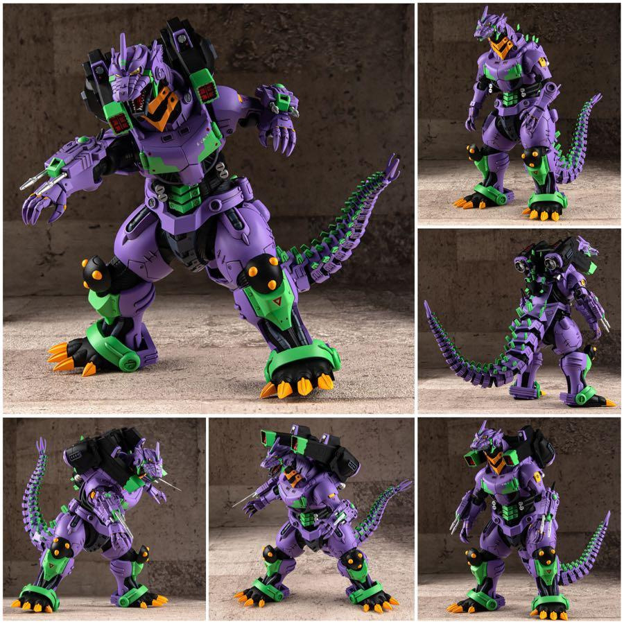 Godzilla vs. Evangelion Mechagodzilla (Type-3 Kiryu EVA Unit-01 Color ...