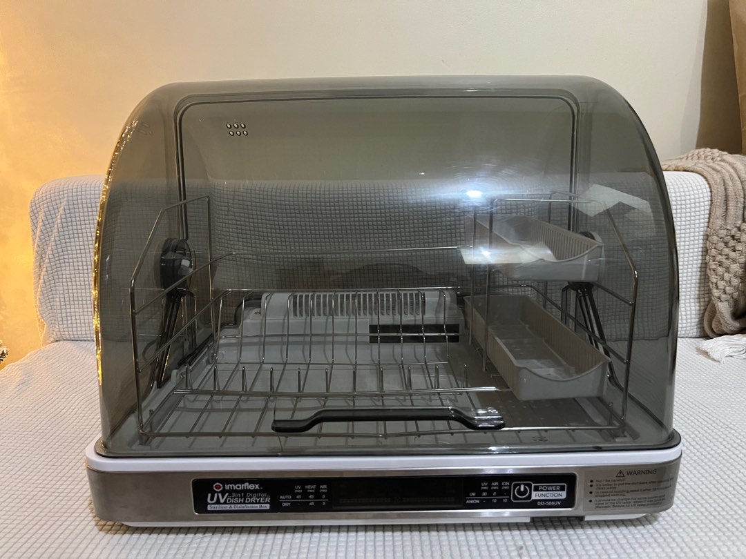 Imarflex 3 in 1 UV Dish Dryer, TV & Home Appliances, Washing Machines ...