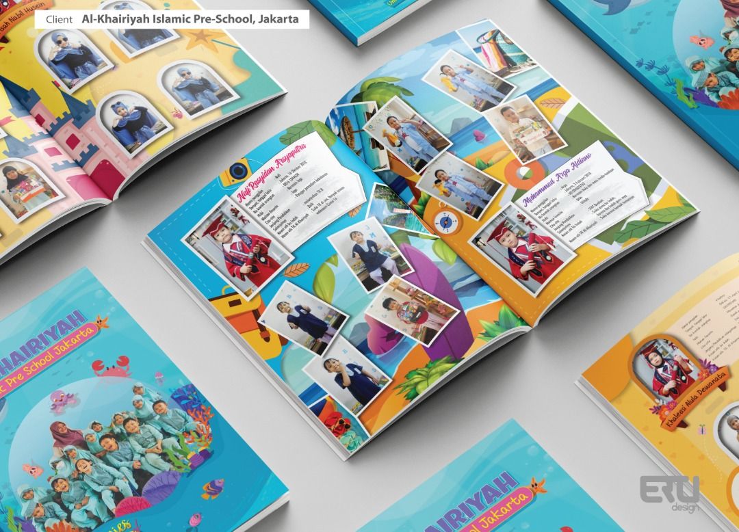 Jasa Desain & Layout Buku Tahunan Sekolah Free Cetak REKOMENDED, Desain ...