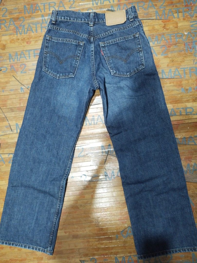 Jeans 502 Levis Kanak Kanak Sz 23" (58CM), Men's Fashion, Bottoms ...