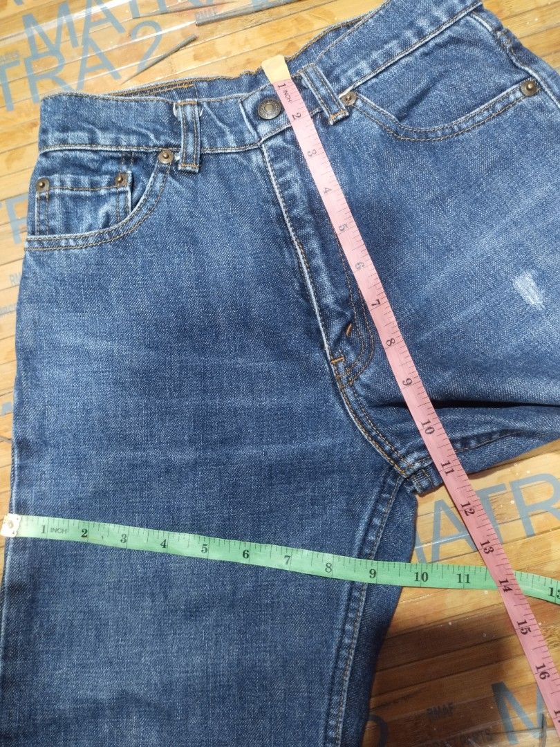 Jeans 502 Levis Kanak Kanak Sz 23" (58CM), Men's Fashion, Bottoms ...