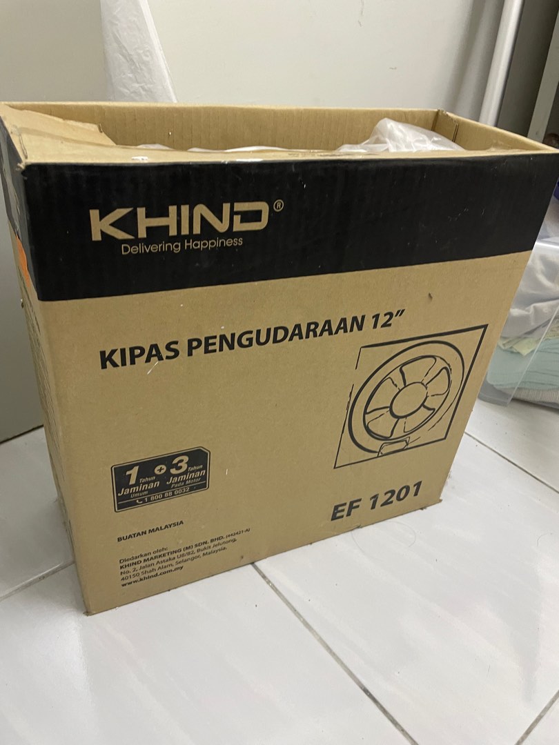 Khind Exhaust Fan, TV & Home Appliances, Kitchen Appliances, Other ...