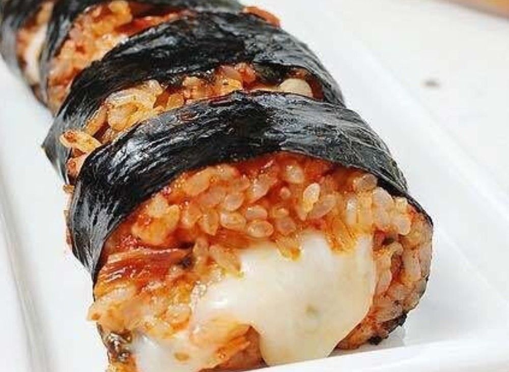 🍱 Kimchi Fried Rice Cheese Kimbap 🇰🇷 Korean Food Delivery 🚚 Tampines ...