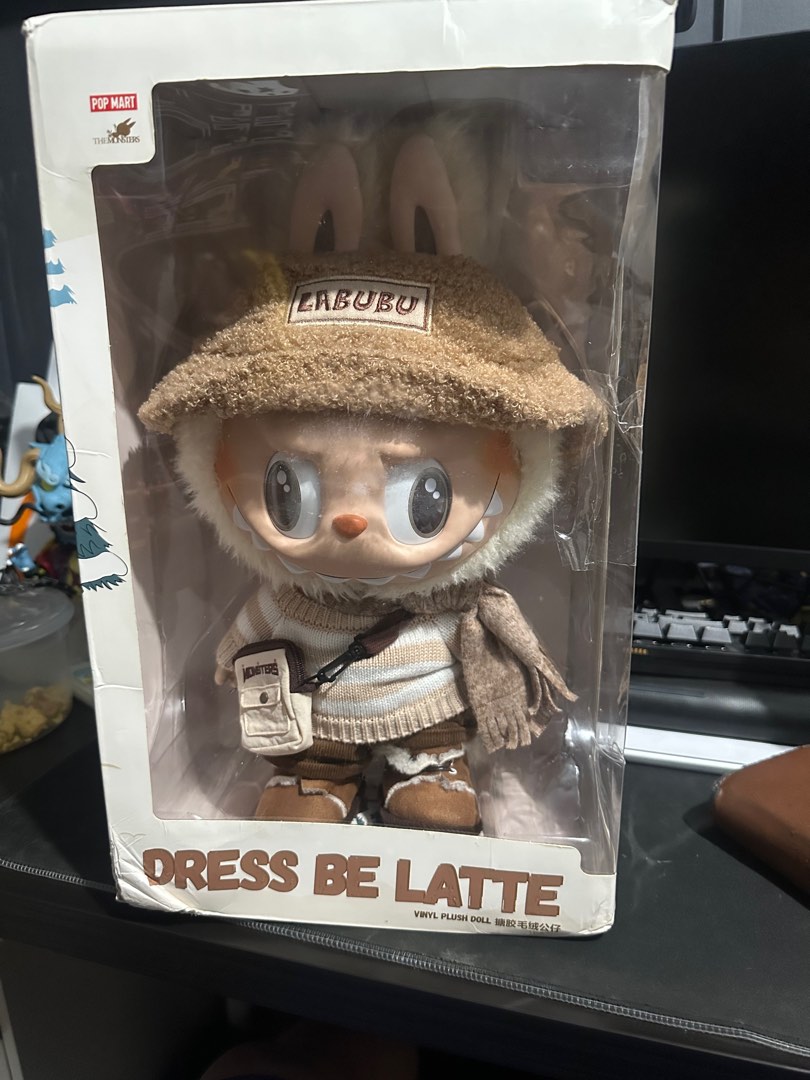 Labubu - Dress Be Latte (BADBOX), Hobbies & Toys, Toys & Games on Carousell