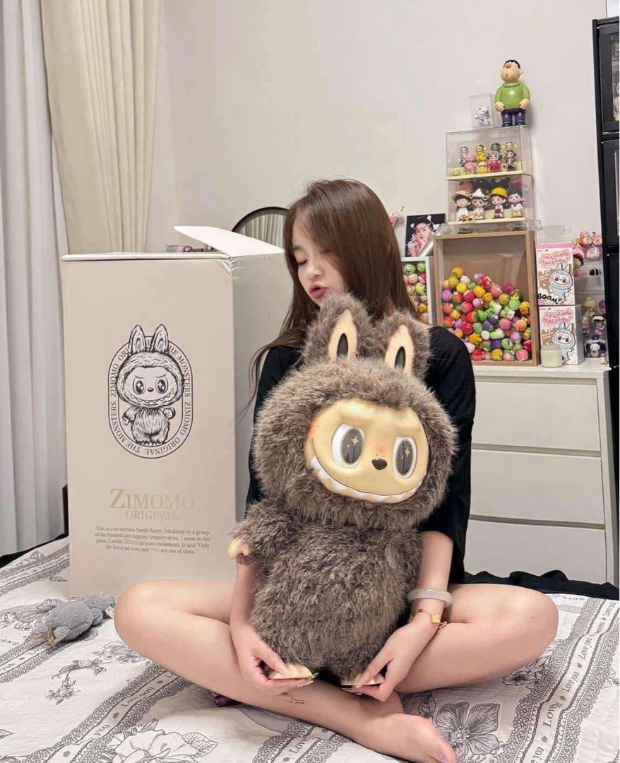 Labubu (big) original from Singapore, Hobbies & Toys, Memorabilia ...