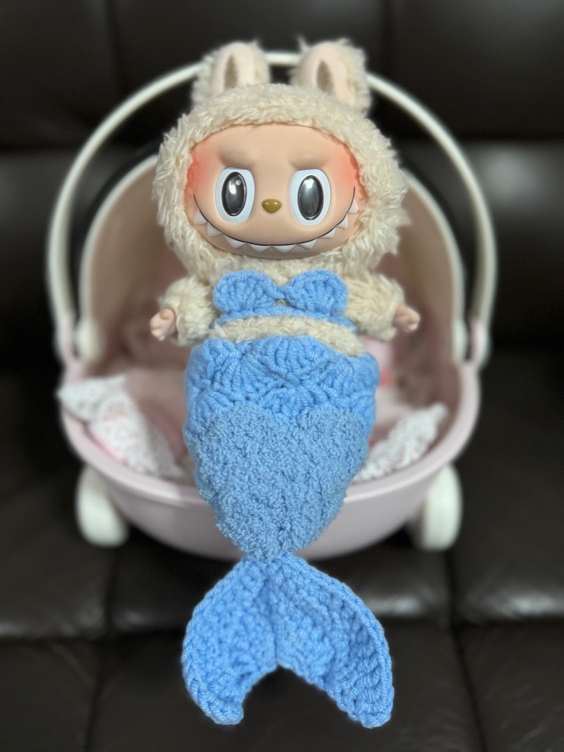 Labubu clothes - Little Mermaid, Hobbies & Toys, Toys & Games on Carousell