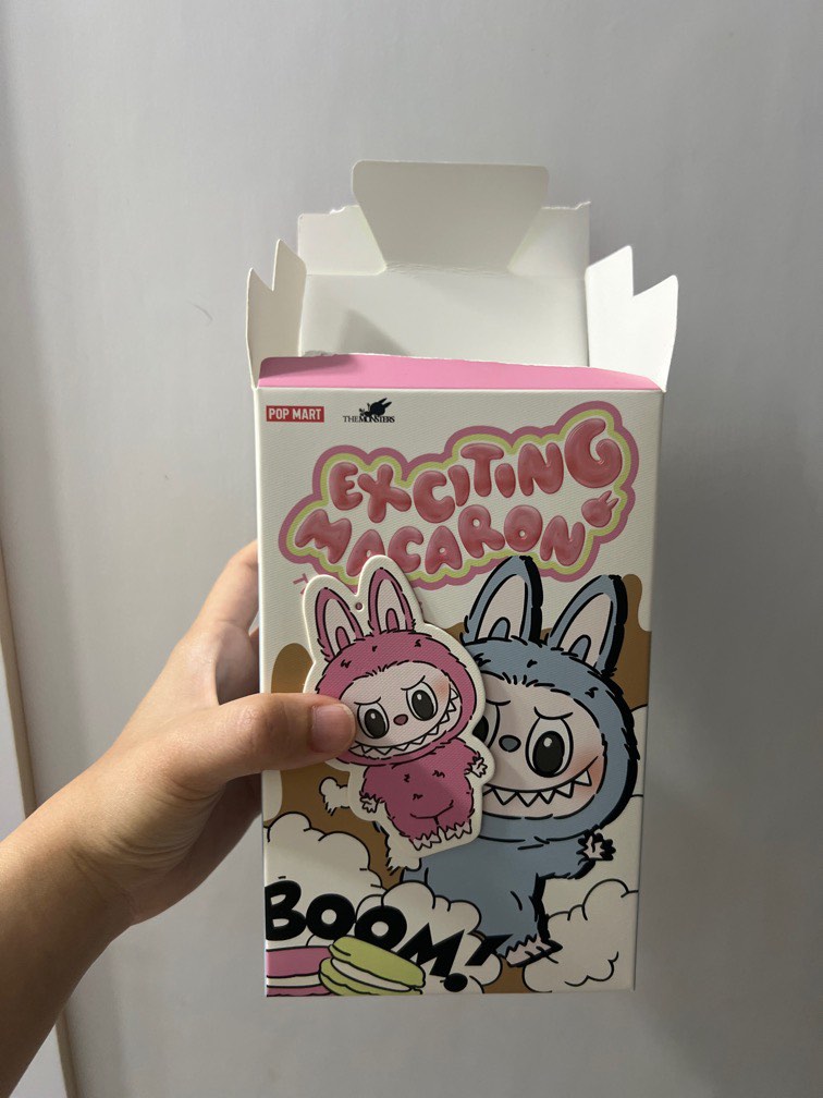 Labubu Exciting Macaroon, Hobbies & Toys, Toys & Games on Carousell