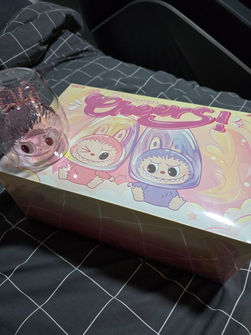 Labubu the monsters cheers cup, Hobbies & Toys, Toys & Games on Carousell