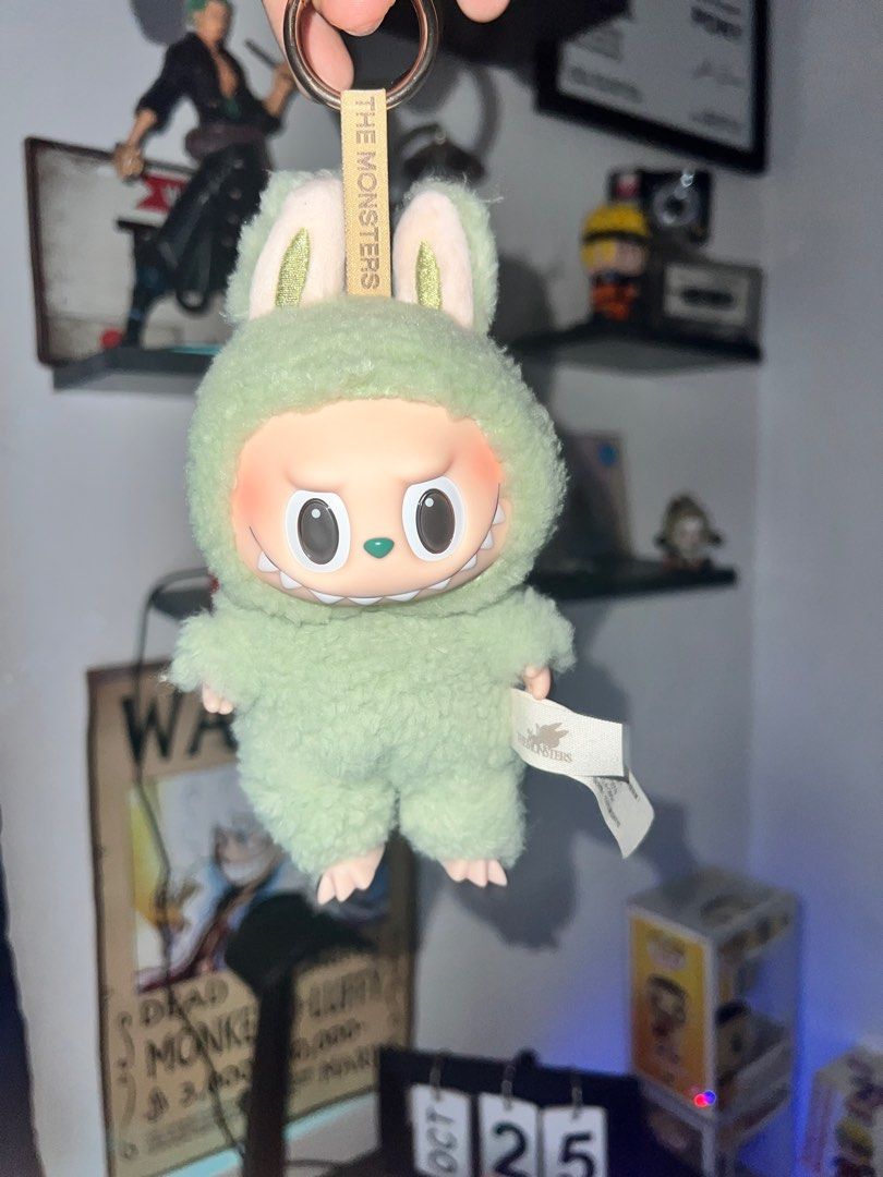 labubu v1 green gape, Hobbies & Toys, Toys & Games on Carousell