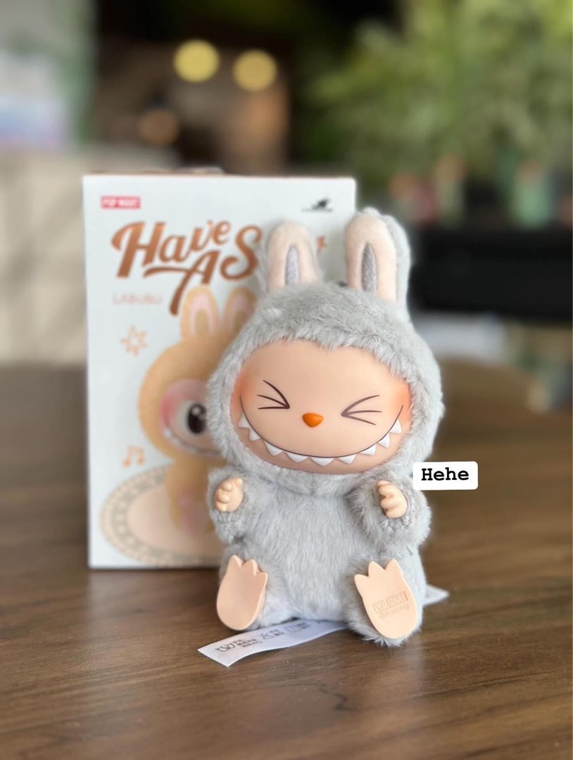 Labubu V2 hehe, Hobbies & Toys, Toys & Games on Carousell