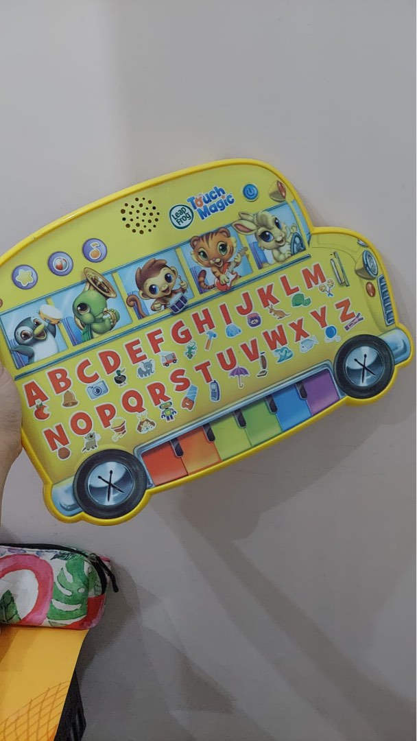 LEAPFROG TOUCH BUS ALPHABET EDUKASI SENTUH PL, Toys & Collectibles ...