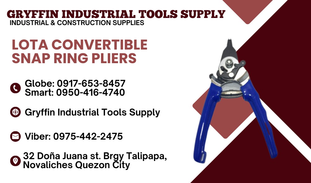 Lota Convertible Snap Ring Pliers, Commercial & Industrial, Industrial ...