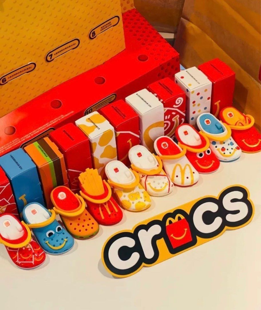 MCDONALD'S HAPPY MEAL CROCS KEYCHAIN MCD, Hobbies & Toys, Toys & Games ...