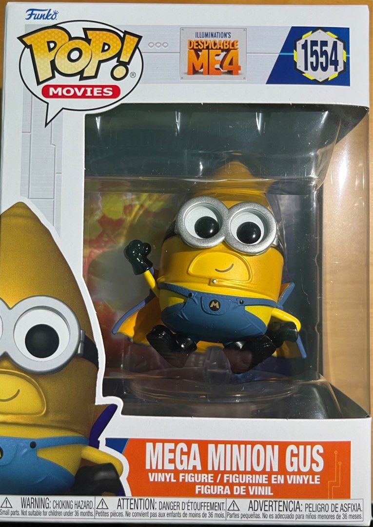 Mega minion Gus (despicable me 4), Hobbies & Toys, Toys & Games on ...