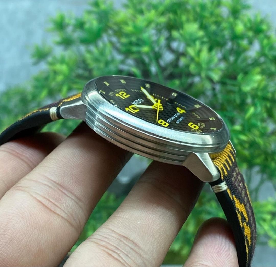 Mido Ocean Star Captain Carbon Edition 8730 Automatic 38mm, Fesyen Pria ...