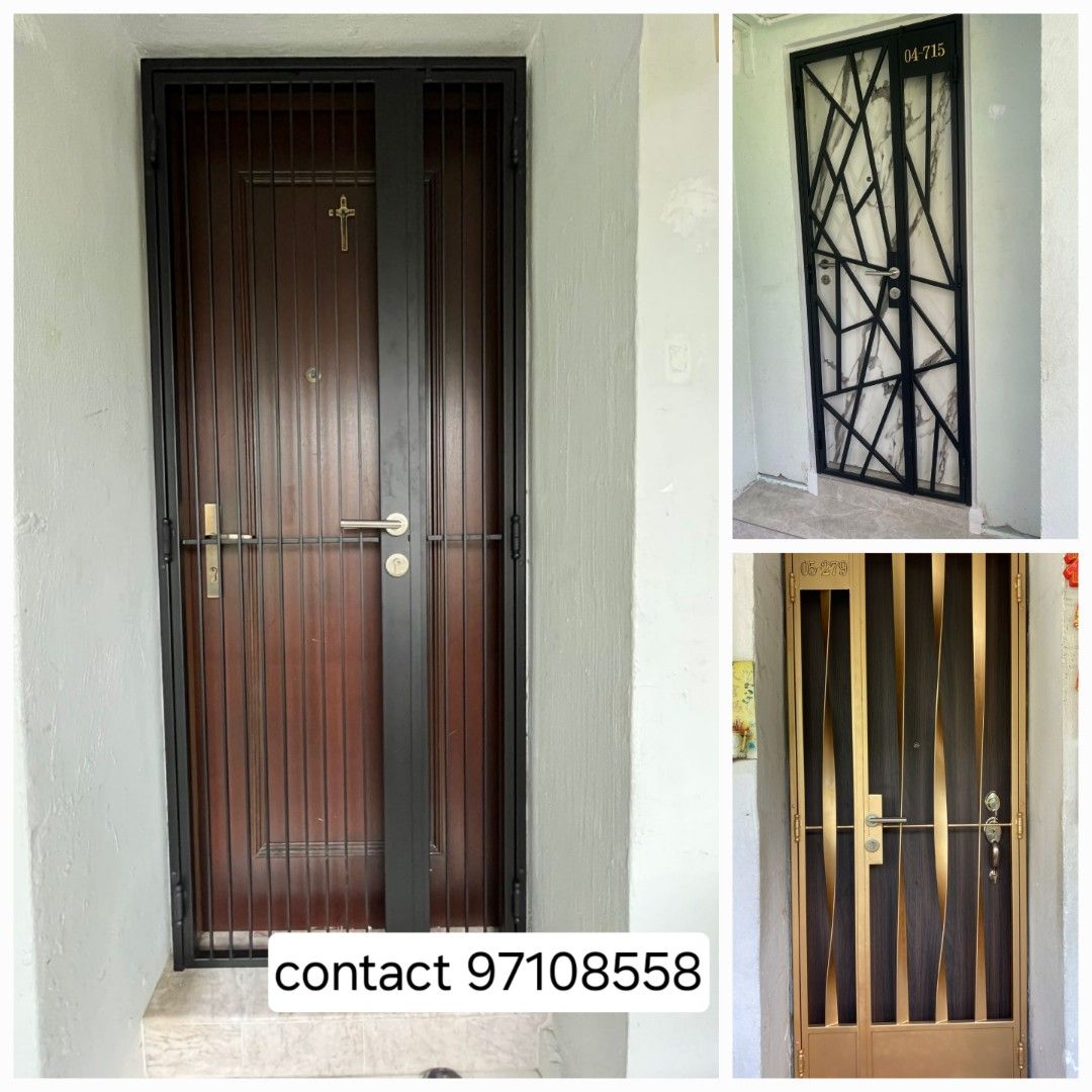 Mild steel main gate for hdb bto, Home Services, Others on Carousell