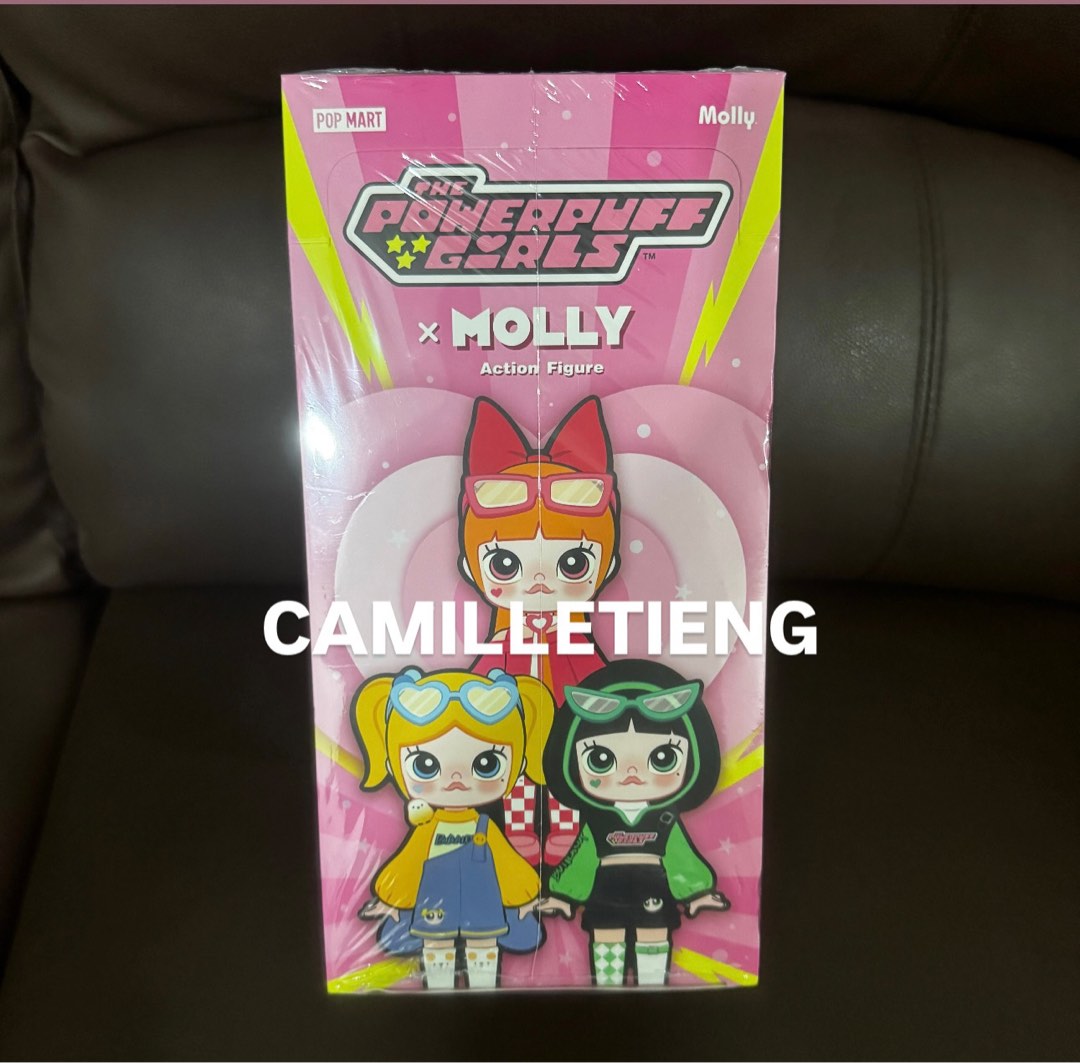 Molly x PowerPuff Girls Action Figure PPG POPMART RARE, Hobbies & Toys ...