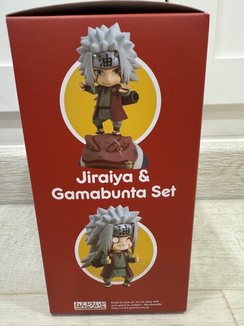 Nendoroid 886 Jiraiya & and Gamabunta set Naruto Shippuden, Hobbies ...