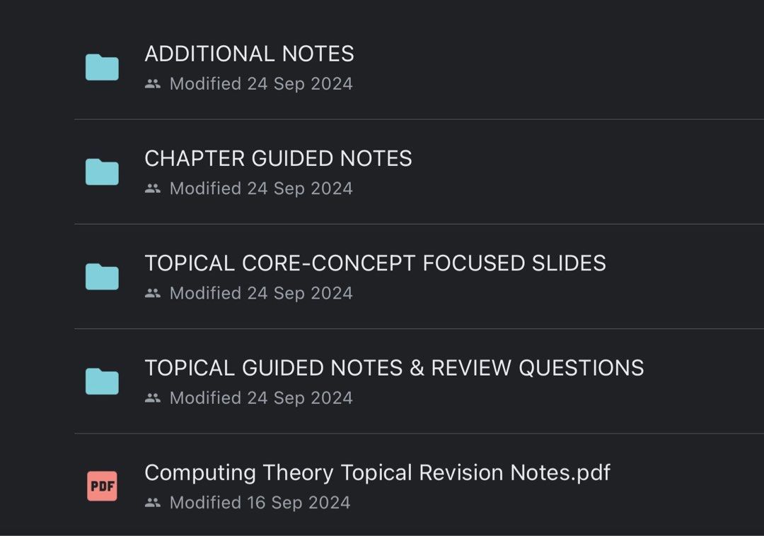 O Level Computing Topical Theory And Skill Based Topical Notesconcept Application And Problem