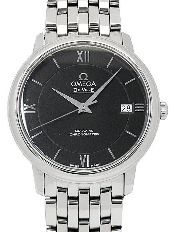 Omega De Ville Prestige Co-Axial Chronometer 424.10.37.20.01.001 Men's Automatic, Luxury ...