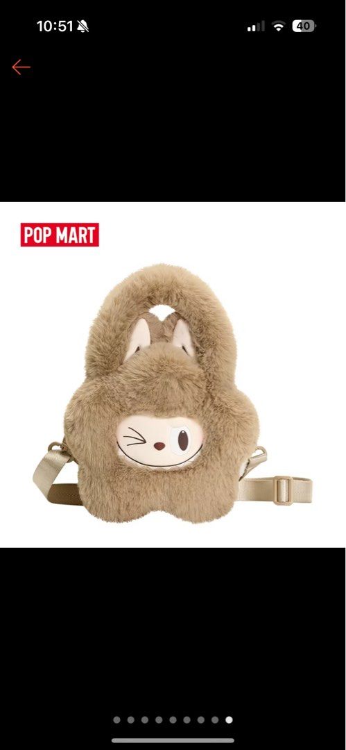 ON HAND - LABUBU The Monsters - Plush flower bag, Hobbies & Toys ...