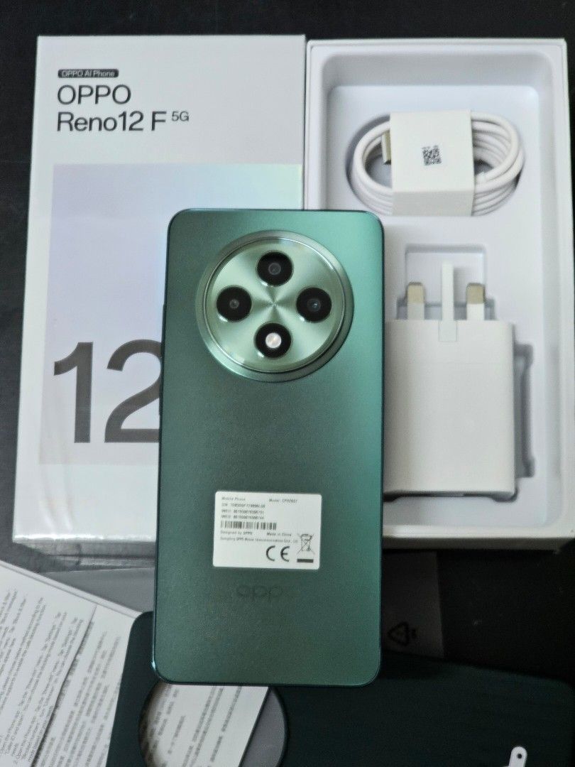 Oppo Reno 12F 5G 512GB Olive Green, Mobile Phones & Gadgets, Mobile ...