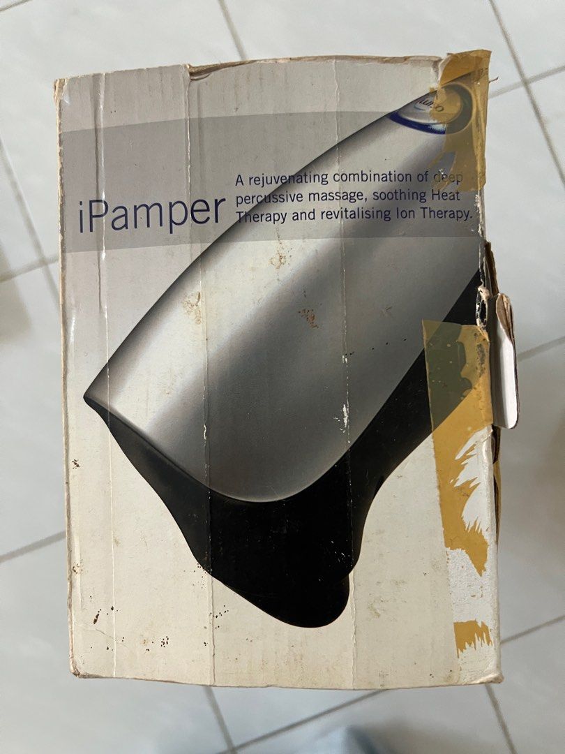 OSIM iPamper OS-3000 Handheld Massager with Heat and Ions, Health ...
