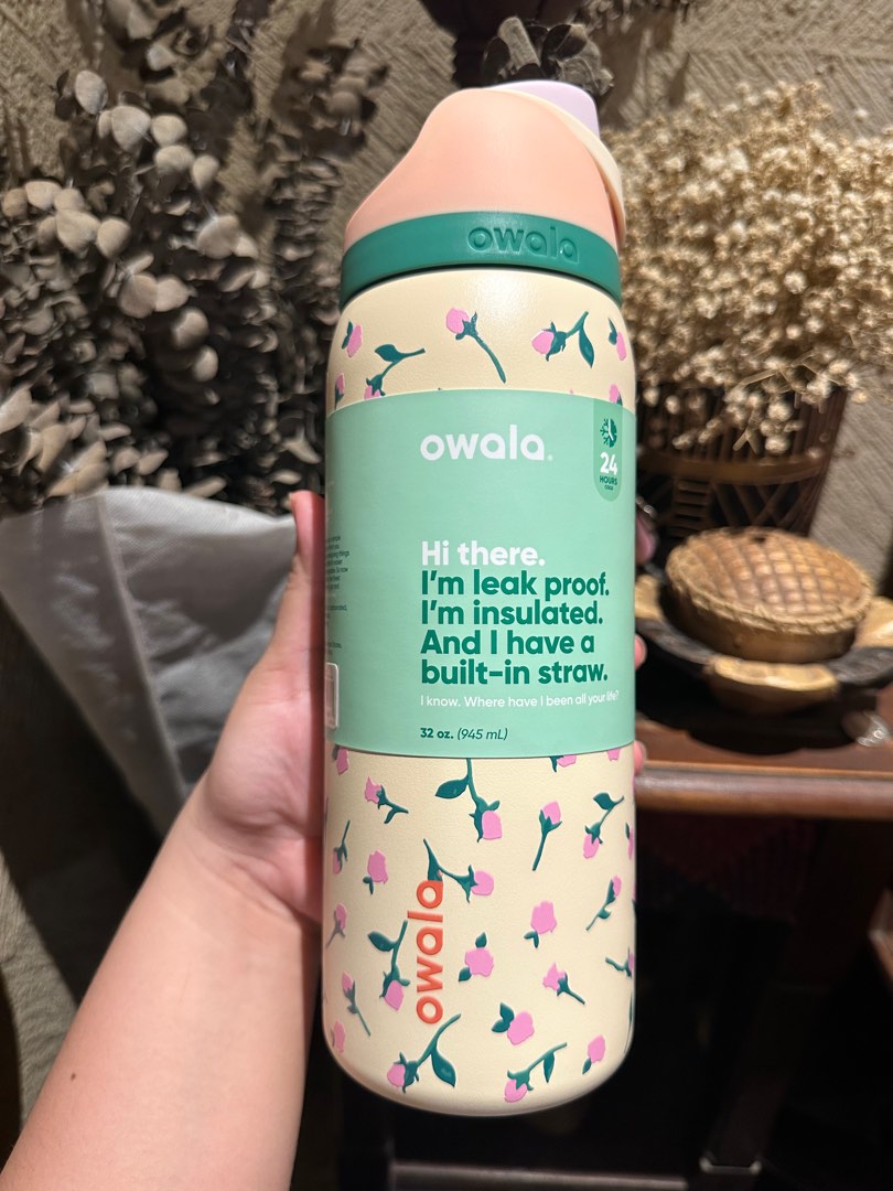 Owala Tea Timee 32 oz Limited Edition, Furniture & Home Living ...