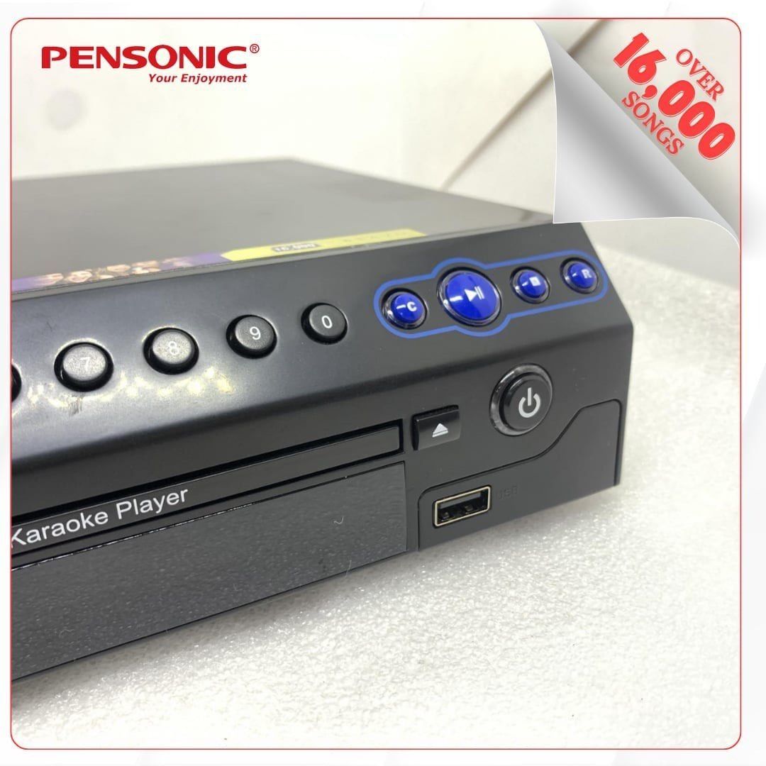PENSONIC BRAVO DVD/USB Player Karaoke System powered by Paltinum with ...
