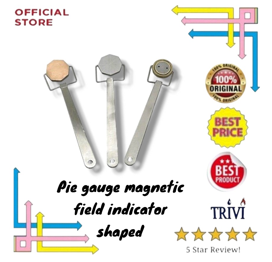 Pie gauge magnetic field indicator shaped MT particle inspection ...