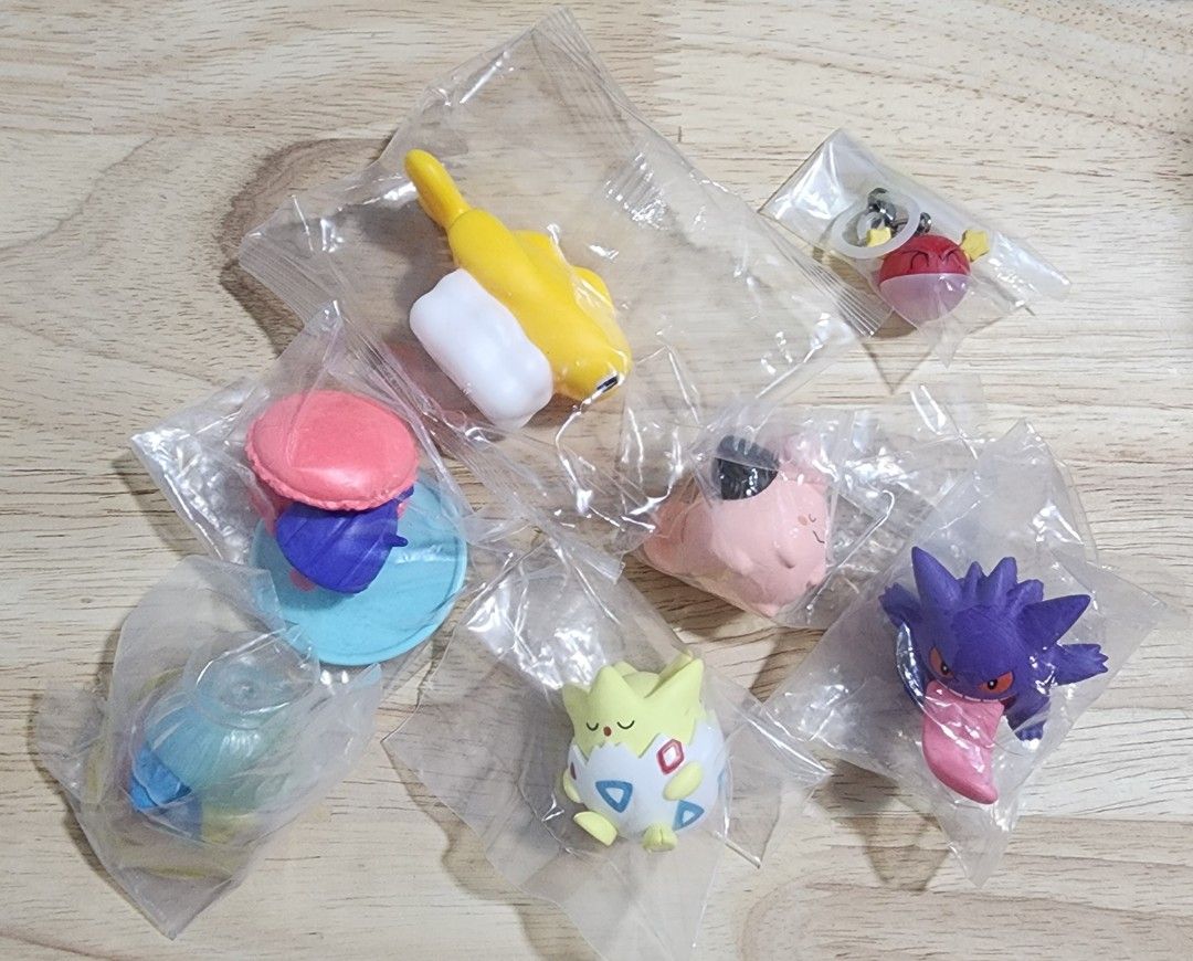 Pokemon Capsule Toys Figures Gacha Gashapon Gachapon Gengar Pikachu ...