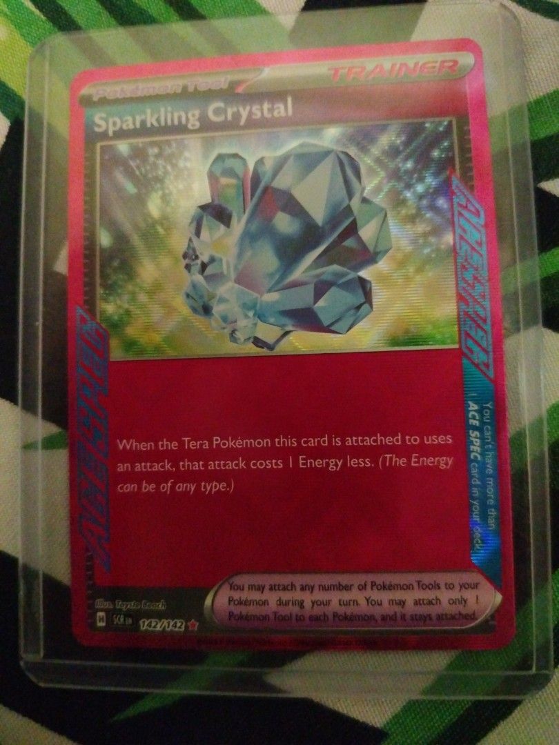 POKEMON CARD SCARLET & VIOLET: STELLAR CROWN. (LEDIAN AND SPARKLING ...