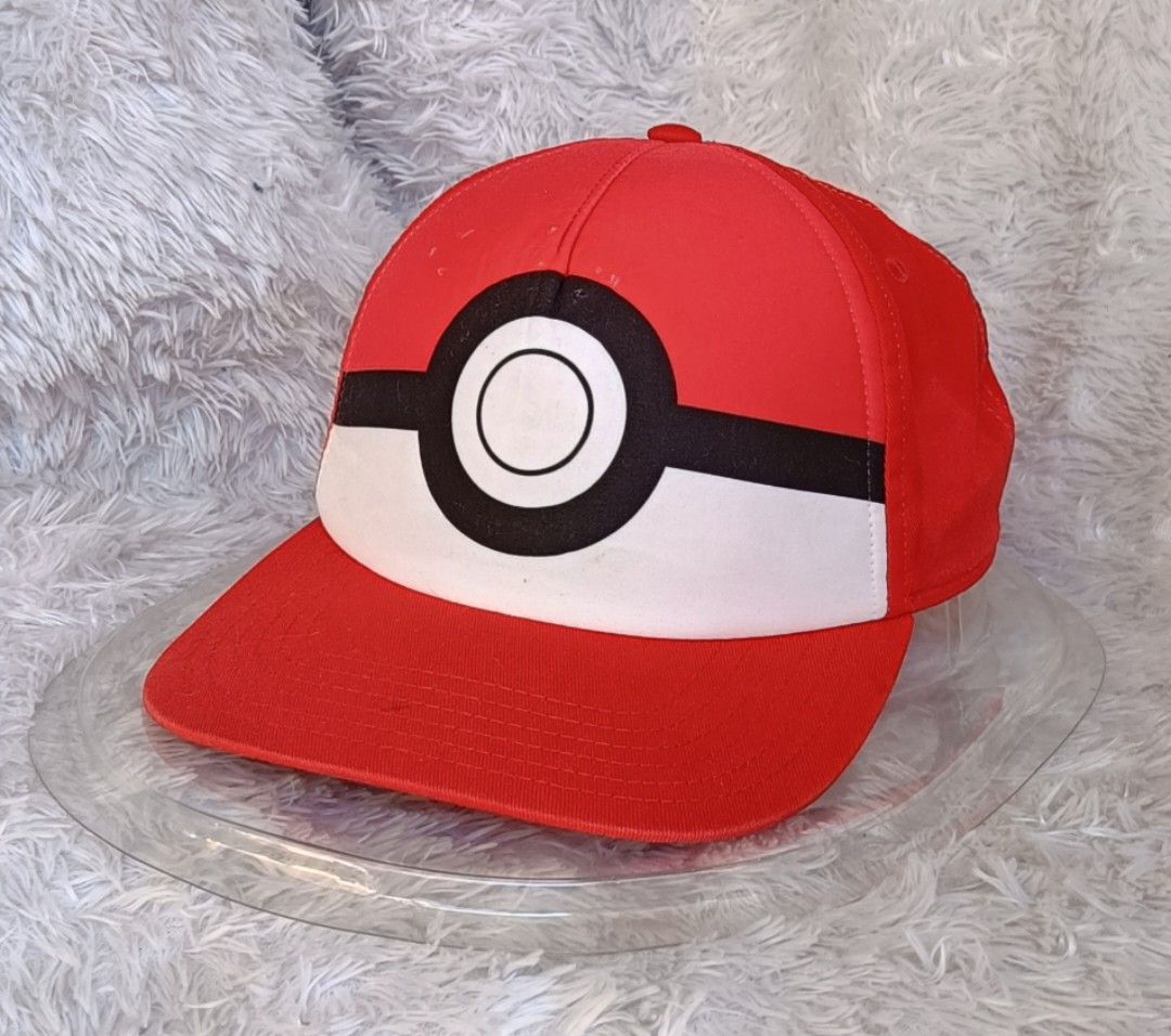Pokemon official nintendo caps, Fesyen Pria, Aksesoris, Topi di Carousell