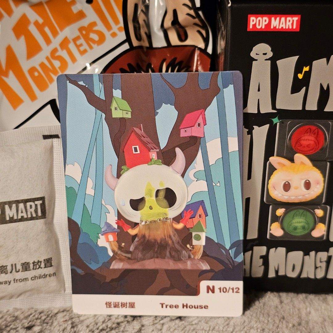 Pop Mart THE MONSTERS Almost Hidden Series Figures, Hobbies & Toys ...