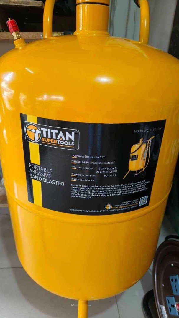 Portable Abrasive Sand Blaster, Commercial & Industrial, Industrial ...