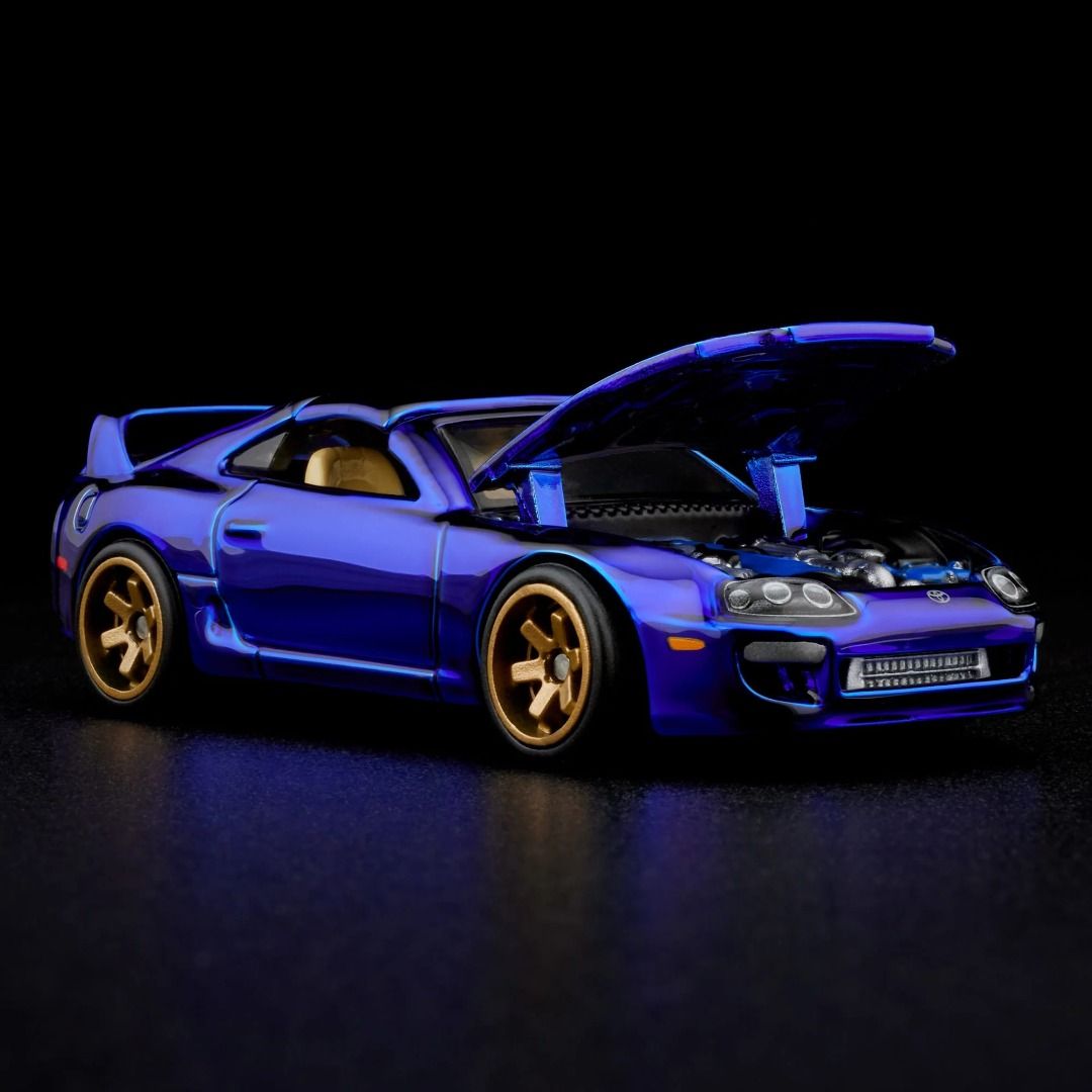 [Pre-Order] Hot Wheels RLC 1997 Toyota Supra Spectraflame Blue, Hobbies ...