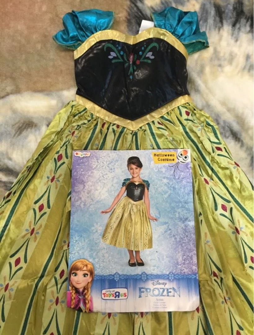Princess Ana Dress ( Med 7-8 y/o), Babies & Kids, Babies & Kids Fashion ...