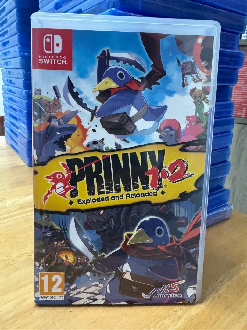 Prinny 1 + 2 :Exploded And Reloaded (Nintendo Switch) (Used) (Physical ...