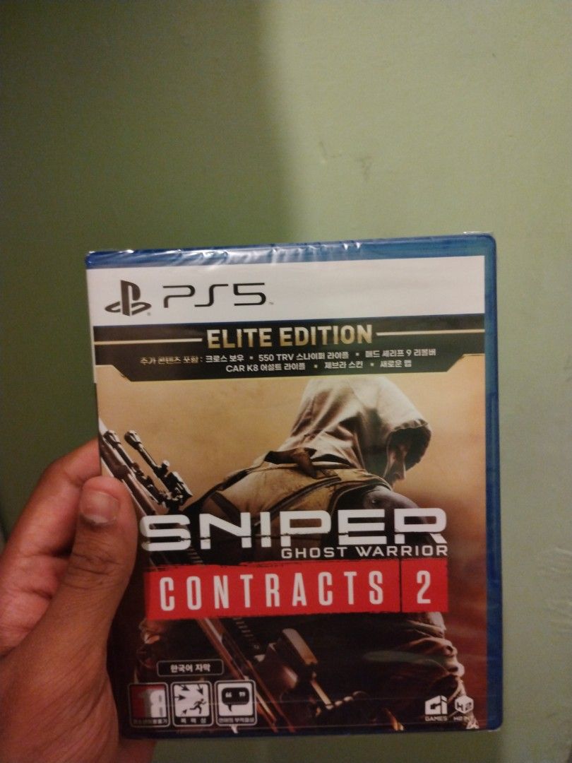 (Ps5) SNIPER CONTRACTS 2 GHOST WARRIOR (ELITE EDITION), 電子遊戲, 電子遊戲機 ...