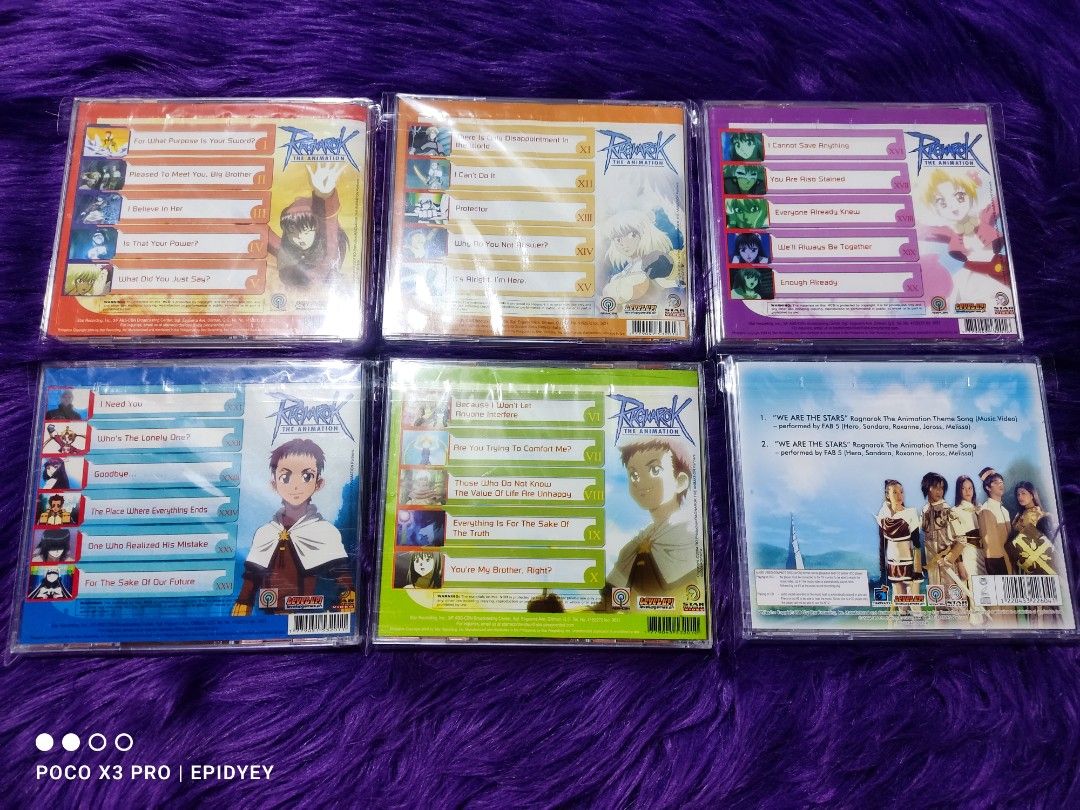 Ragnarok Animation Vcd set, Hobbies & Toys, Memorabilia & Collectibles ...