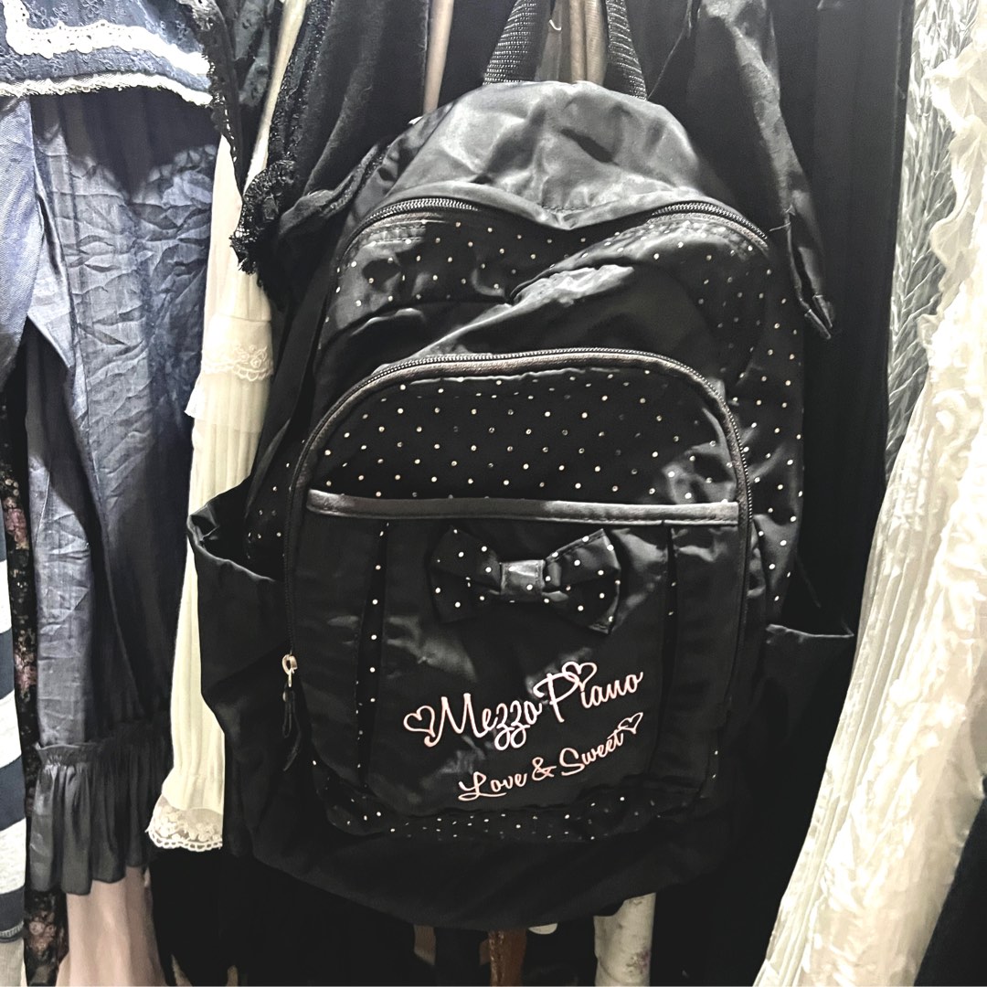 rare mezzo piano backpack | mezzo piano liz lisa angelic pretty axes ...