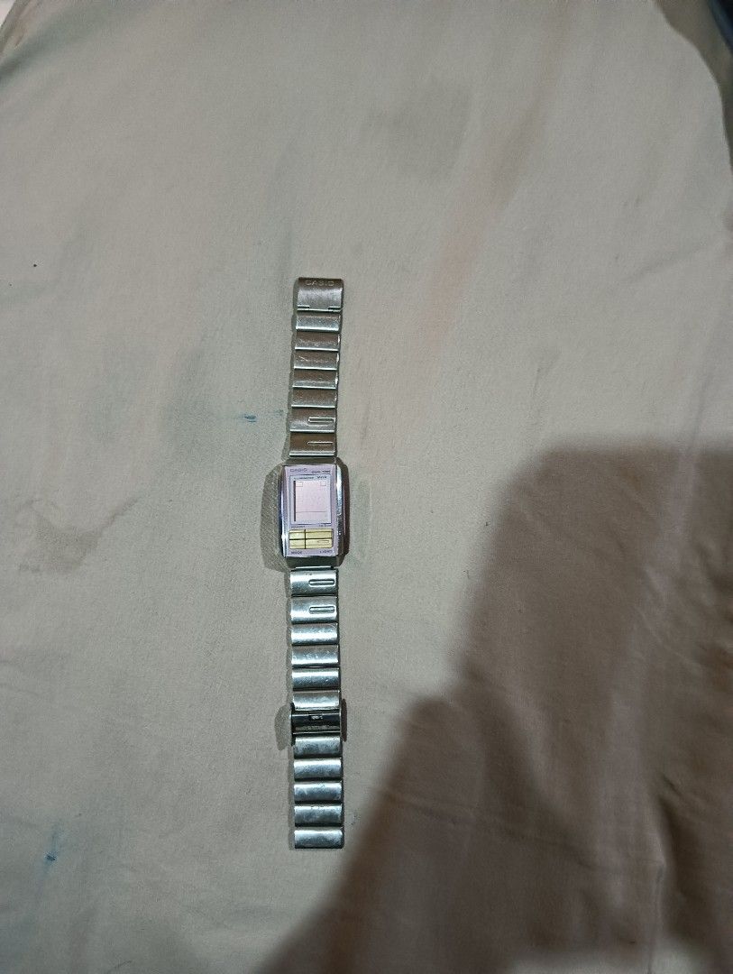 RARE VINTAGE CASIO FUTURIST SECOND HAND MILITARY WATCH LA-201W ALARM ...