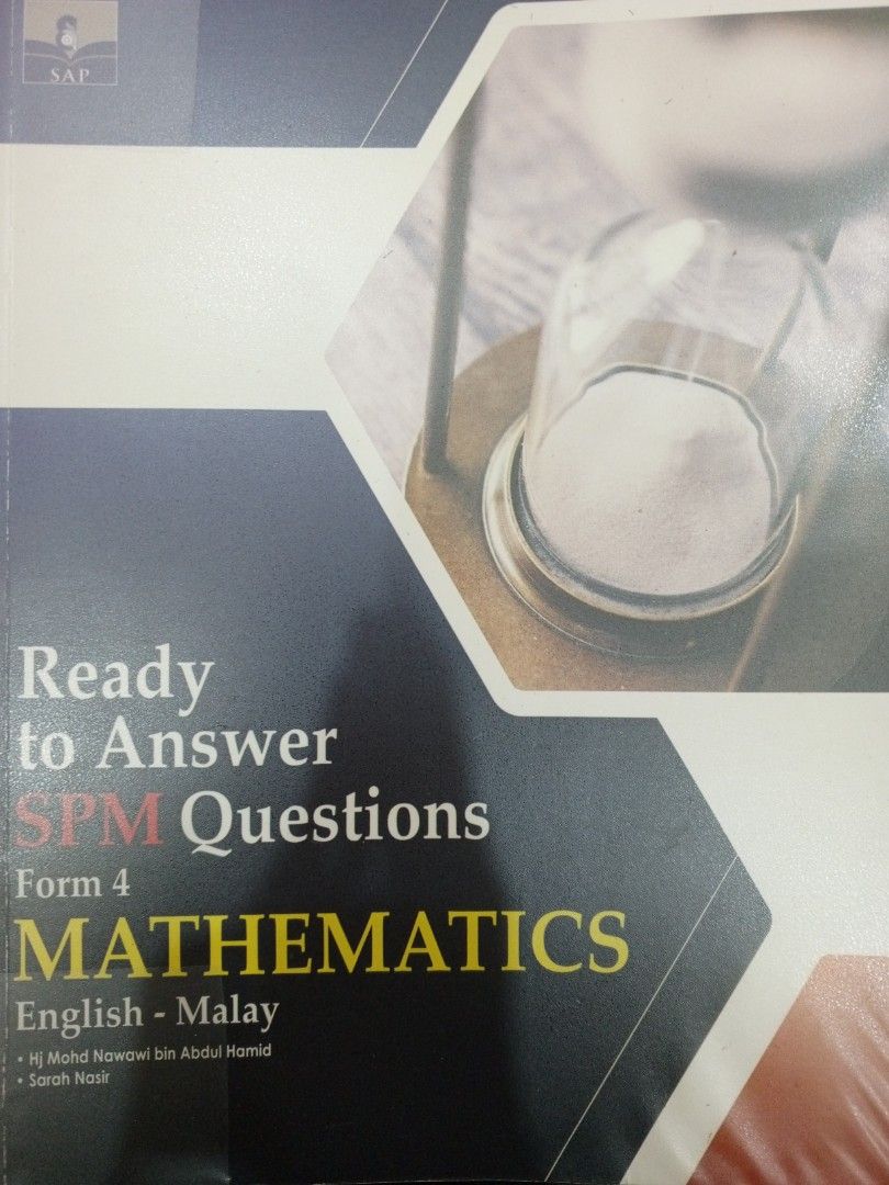 Ready to Answer SPM Questions Form 4 Mathematics, Hobbies & Toys, Books ...