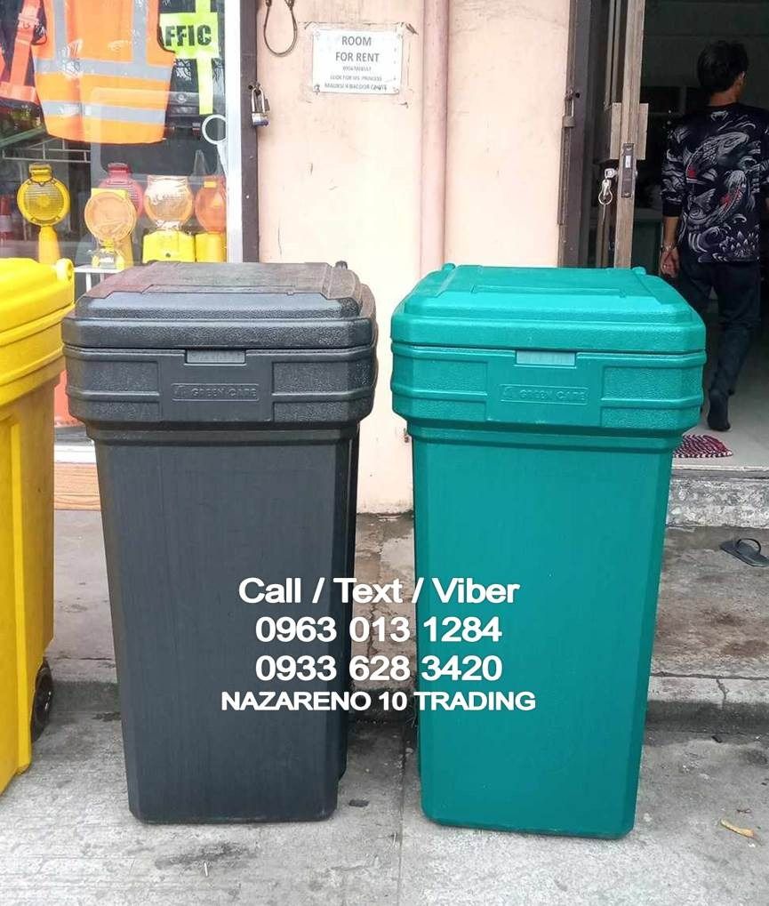 Roller King Trash bin with Wheels, Furniture & Home Living, Cleaning ...