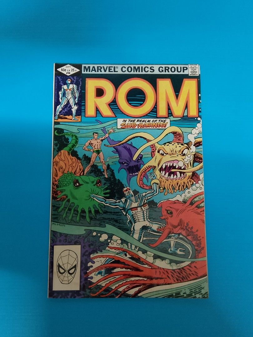 ROM #34 ( Al Milgrom - Cover Art ) Marvel BRONZE Age, Hobbies & Toys, Books & Magazines, Comics ...