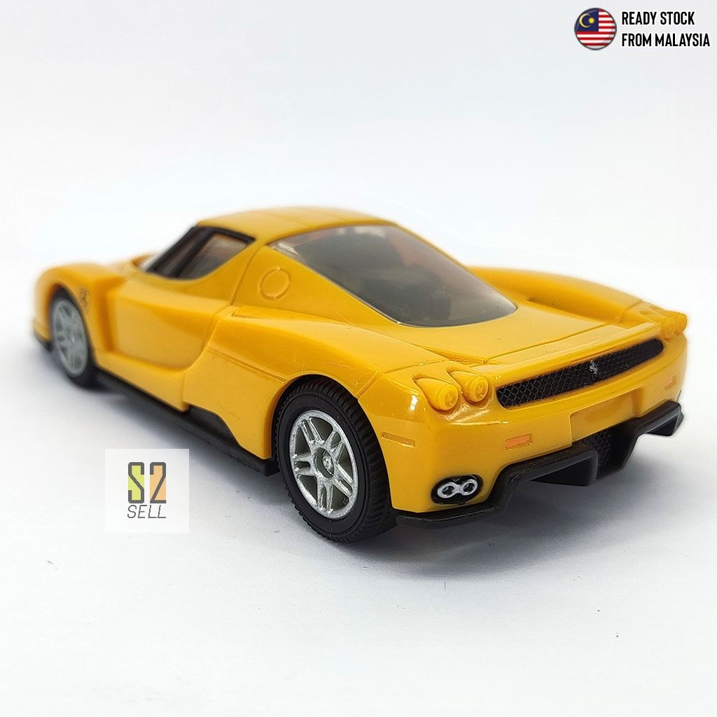 Shell Helix Enzo Ferrari Yellow Color Limited Edition 1/38 Scale USED ...
